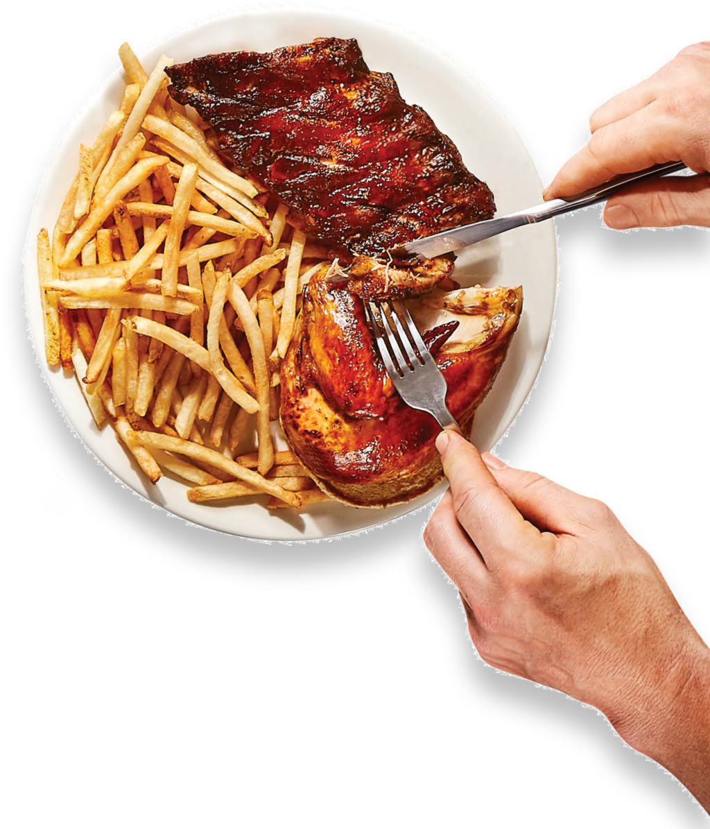 Chicken, Ribs and Salad Bar – Rôtisseries Scores